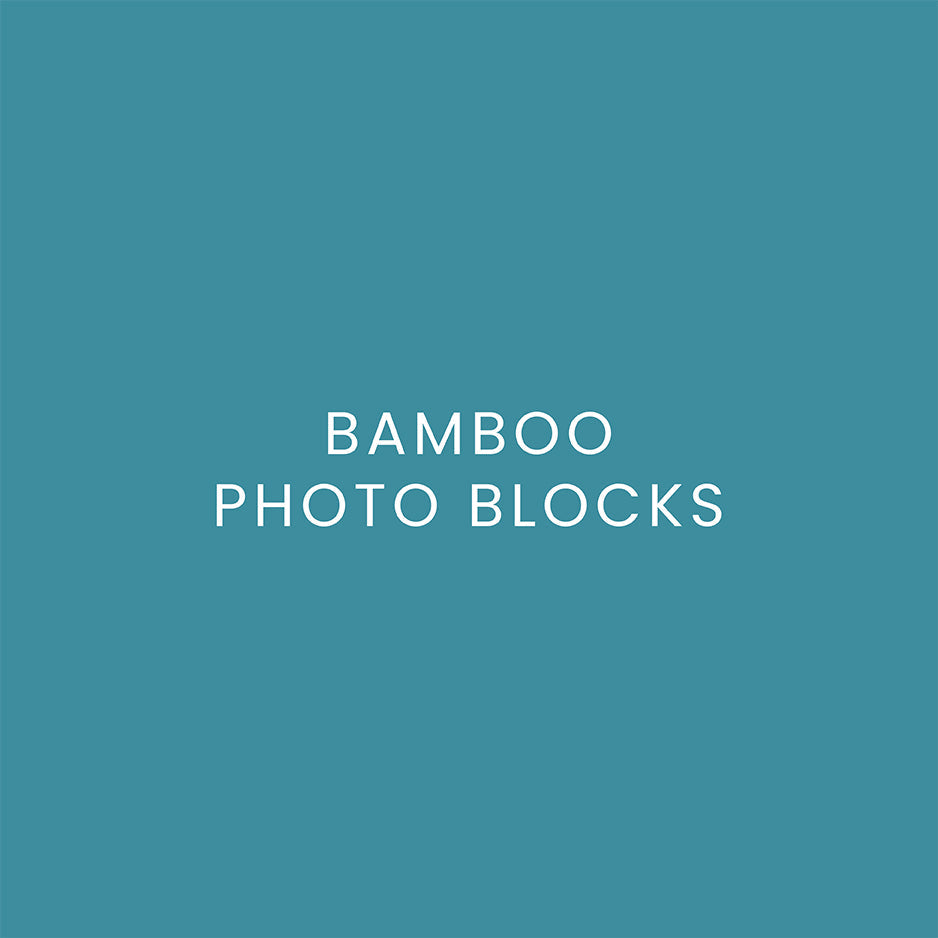Personalize Your Memories with Bamboo Photo Blocks | Prints On Wood