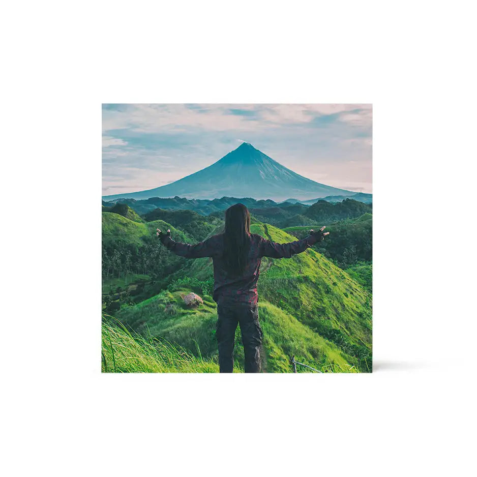 12x12 Print on Bright White Wood | Add Some Fun & Vibrancy to Any Space ...