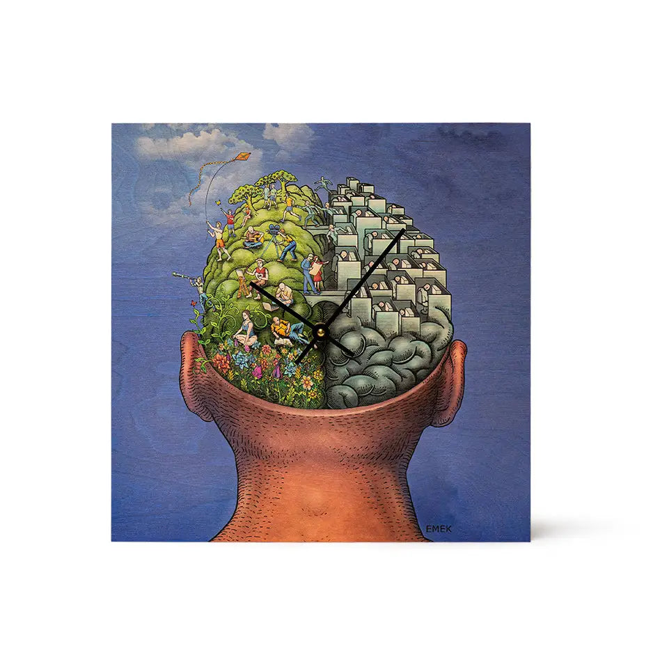 EMEK Brain Clock - A Timeless Art Collectible for the True Connoisseur ...