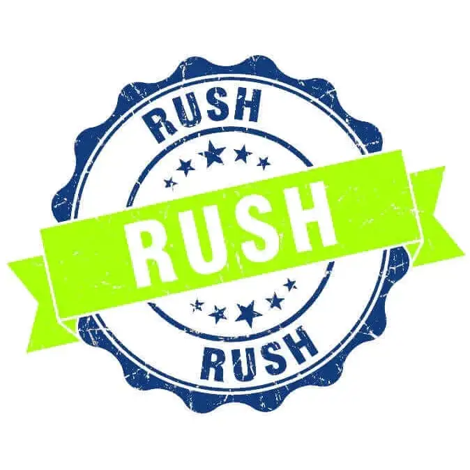 Get Your Orders Sooner with Rush Processing | MWS Fee Generated ...